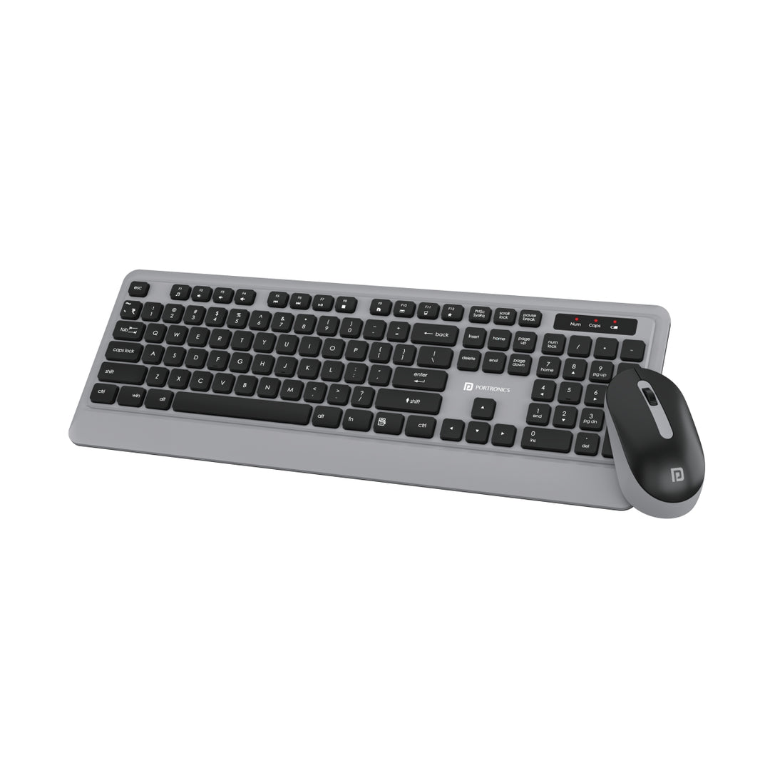 Buy Portronics Key5 Multimedia Wireless Keyboard And Mouse Combo